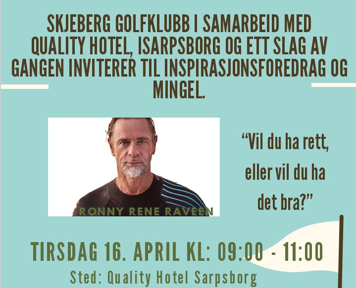Ett slag av gangen inviterer til inspirasjonsforedrag og mingel - Ett ...